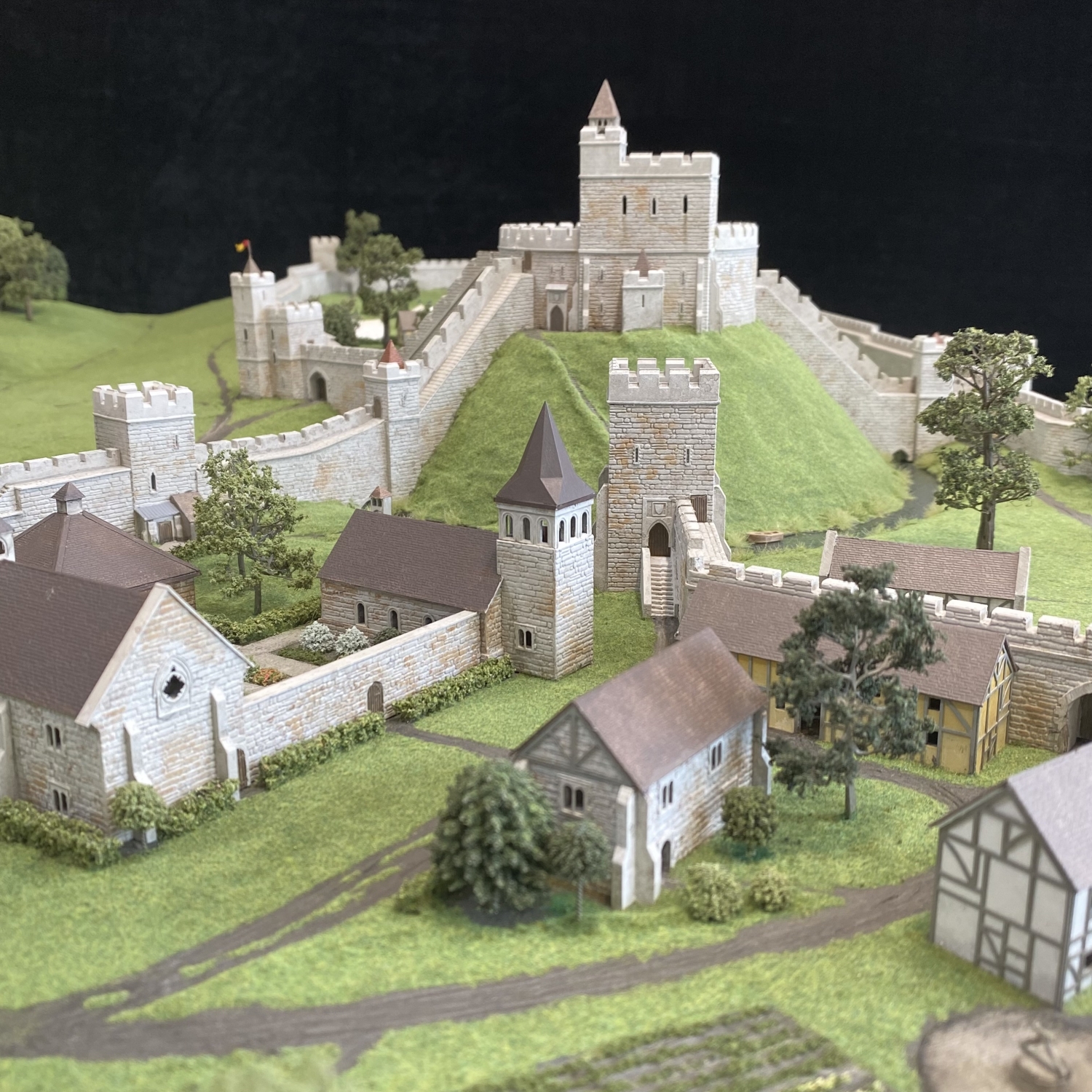 Rockingham Castle Model | Model Houses